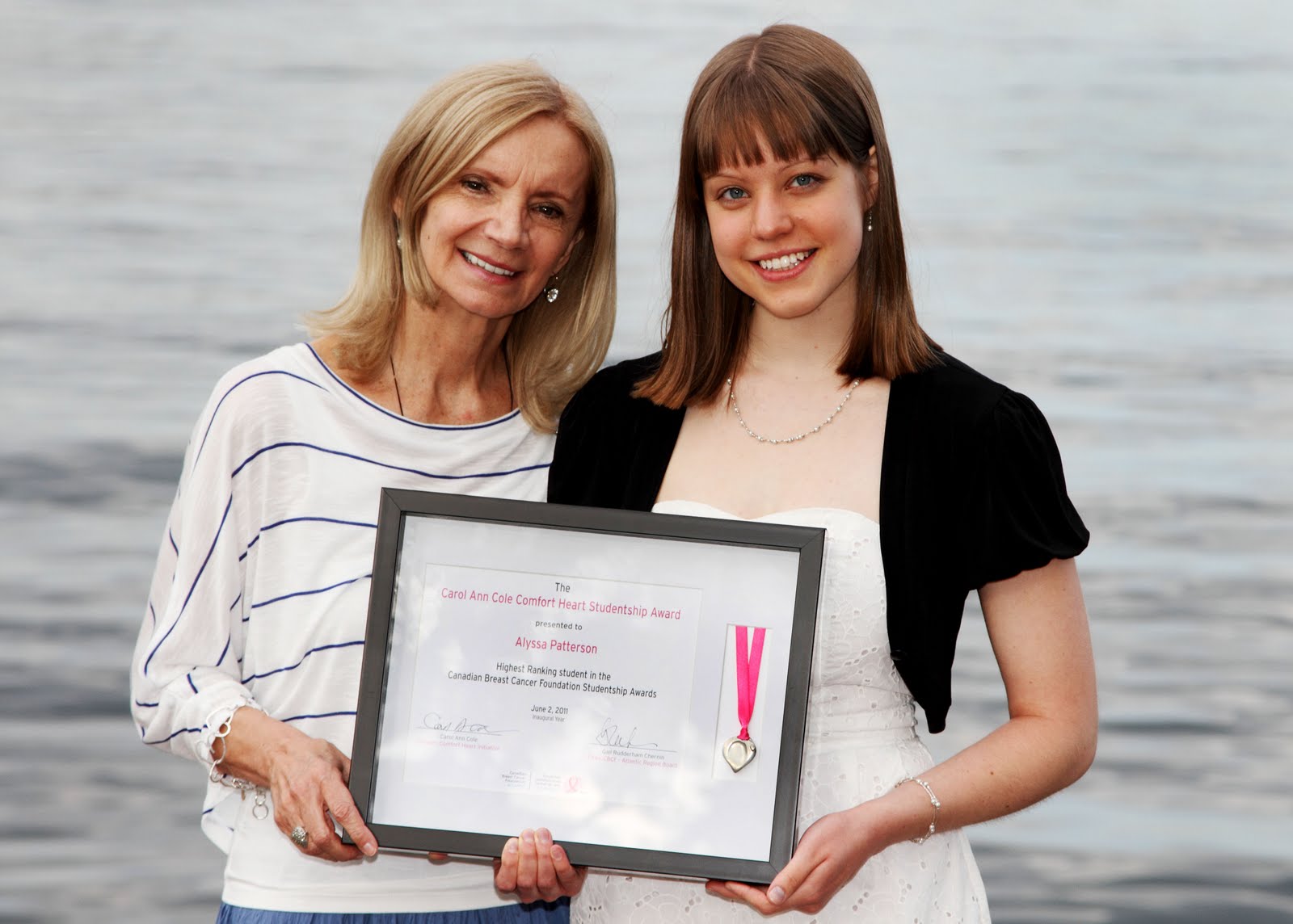 carol ann cole today: Alyssa Patterson receives the first Comfort Heart ...