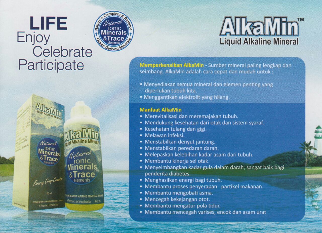 AlkaMin - Liquid Alkaline Mineral ~ Easy Business Shoping