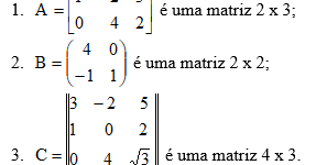 👉 💖 PROFª CLEAN REIS - MATH 💖 👈: MATRIZES