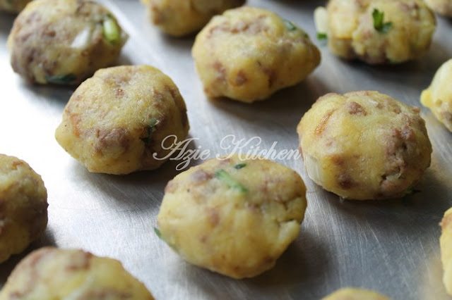 Begedil Yang Sedap Dimakan Begitu Sahaja - Azie Kitchen