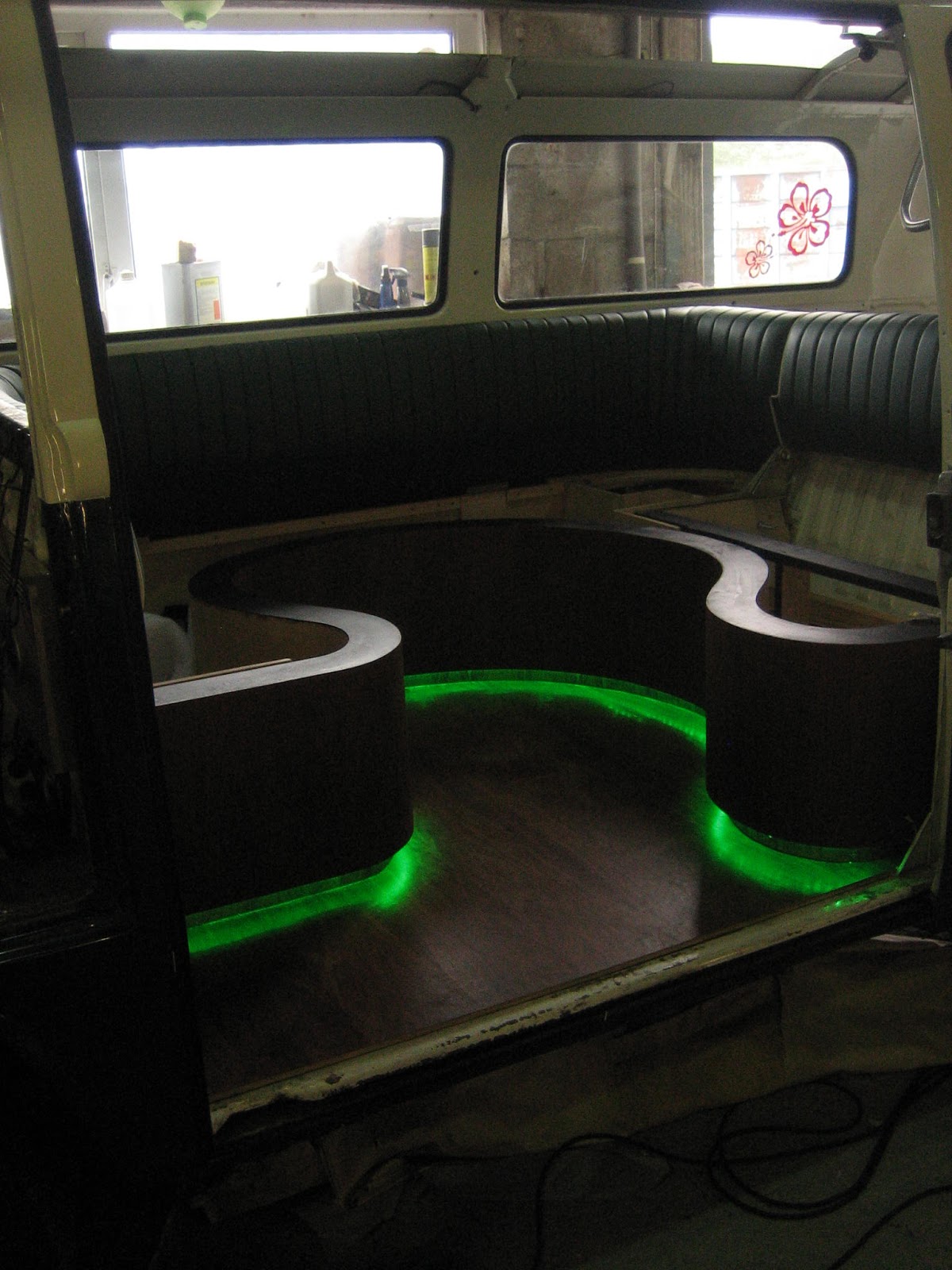 Colin Rouse Auto Trim Cornwall: VW Bay Window Custom Interior