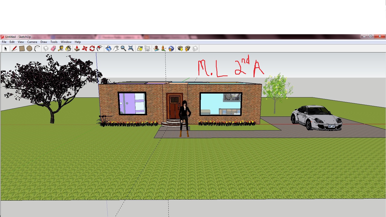 engineering concepts level 2: Sketchup Project