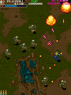 Retro Game of the Club (RGClub): Round 8 - Out Zone (c) 1990 by Toaplan