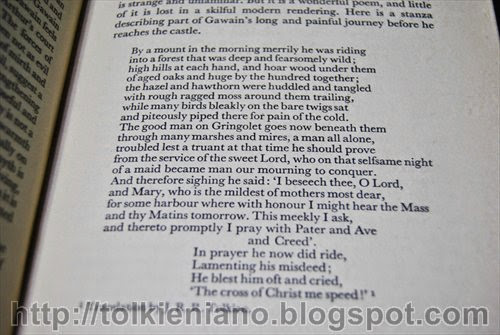 Tolkien collection: La Stanza 32 del Sir Gawain tradotta da Tolkien in ...