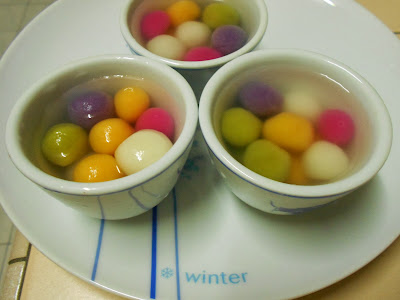 MY LITTLE KITCHEN: TANG YUEN (GLUTINOUS RICE BALLS)
