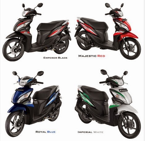 Harga sepeda motor honda Spacy Helm in PGM FI baru cash kredit cicilan ...