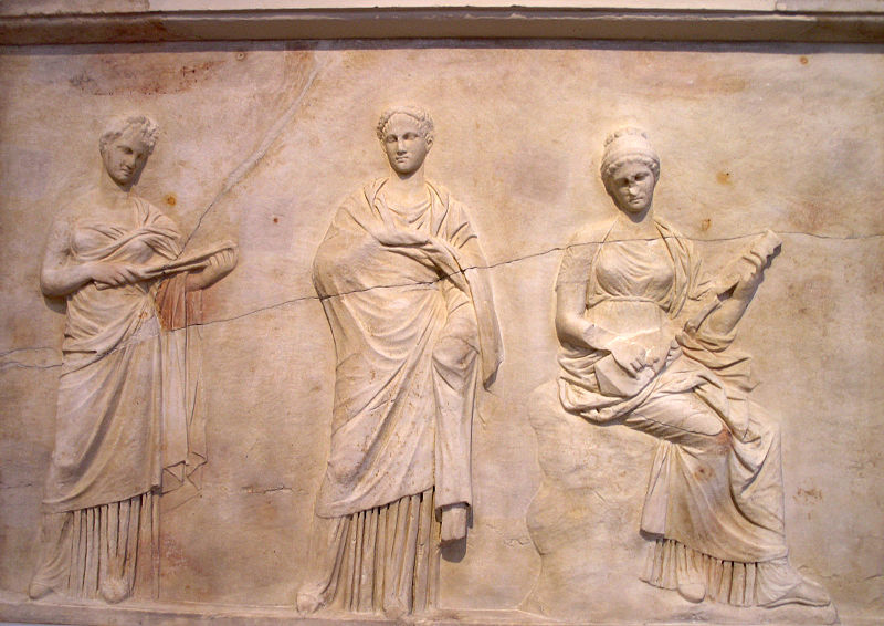 Las musas de Hesíodo. La Teogonía.