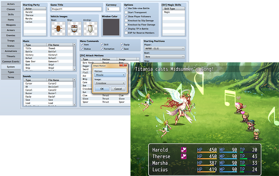 Nuevo RPG Maker: RPG Maker MV