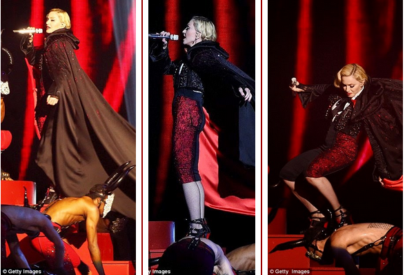 Photos: Madonna’s Epic Fall at the BRIT Awards - TN Blog