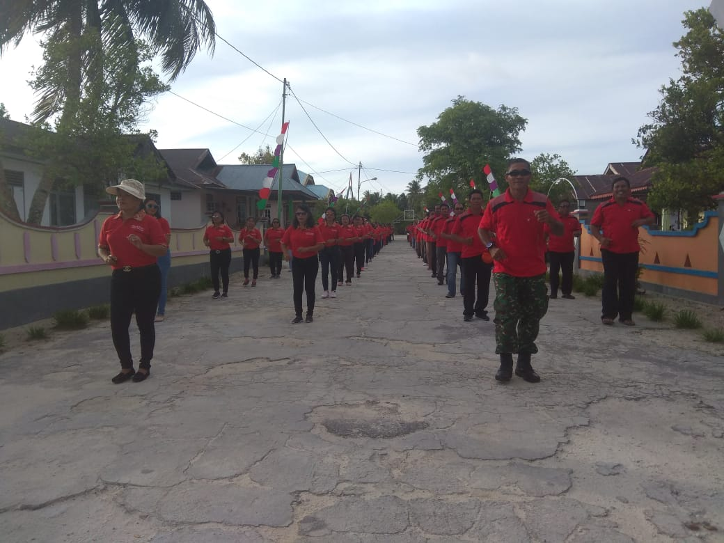BABINSA DESA KARATUNG UTARA PIMPIN LOMBA TARIAN TRADISIONAL "WARE ...