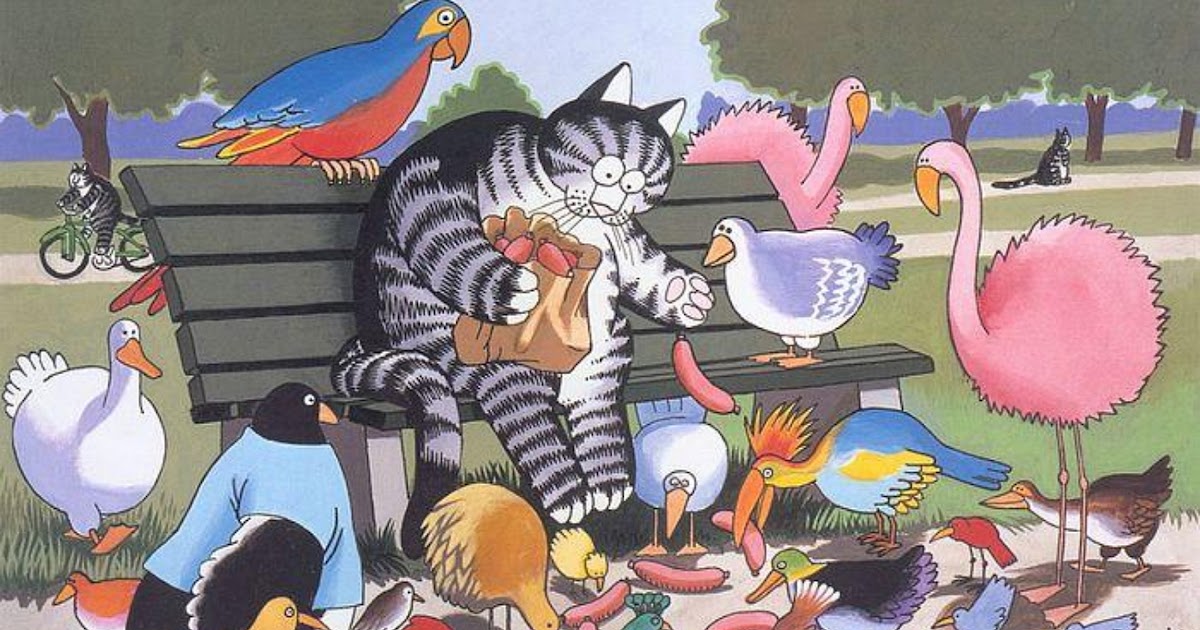 The Magic cafe: Кошачьи сны от Bernard Kliban