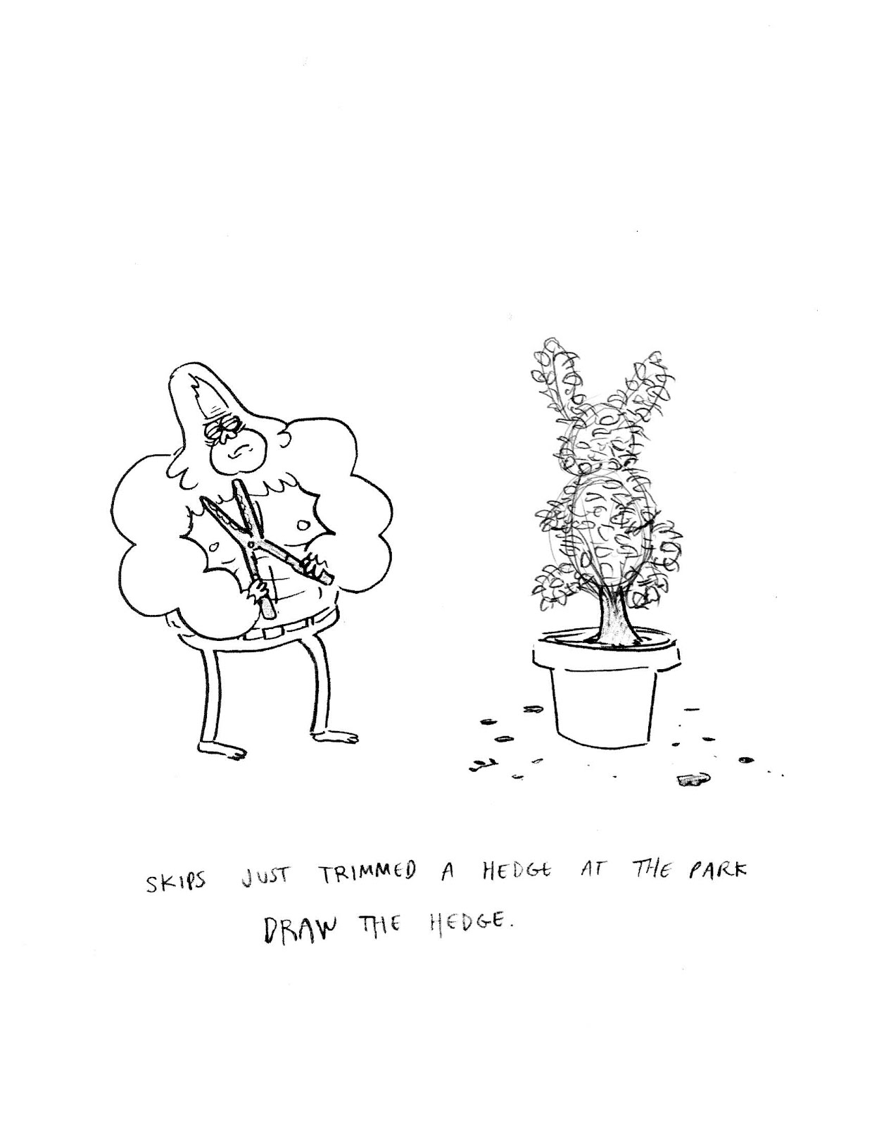 Lincoln Adams Storyboard Art: Regular Show Board/Writing Test