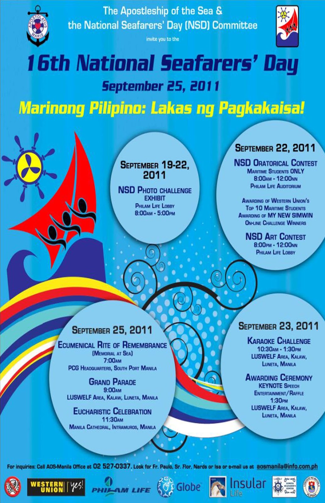 pinoy seafarers' rights: National Seafarers' Day posters