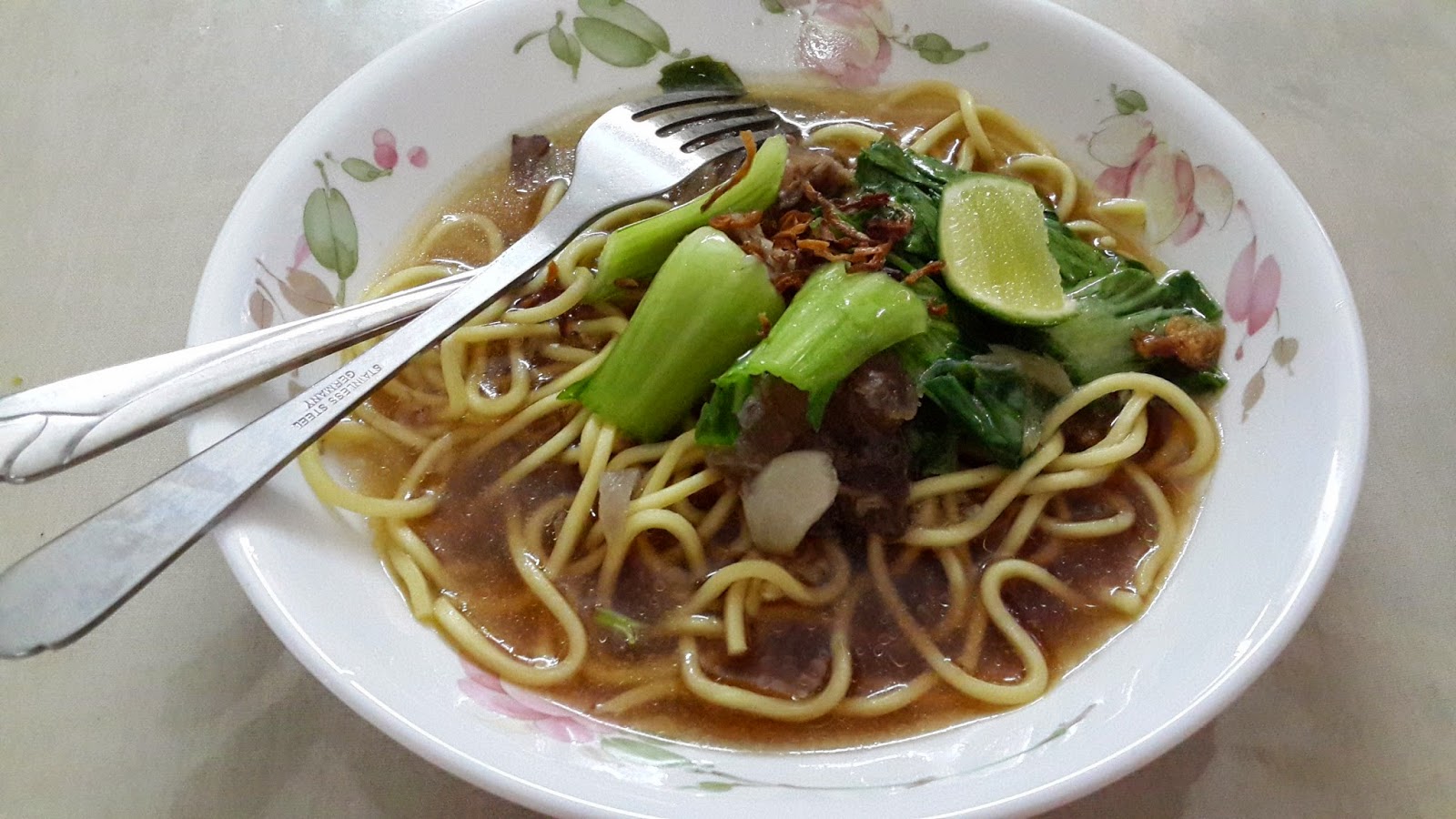 Resepi Masakan Kegemaran: Mee Sup Tulang