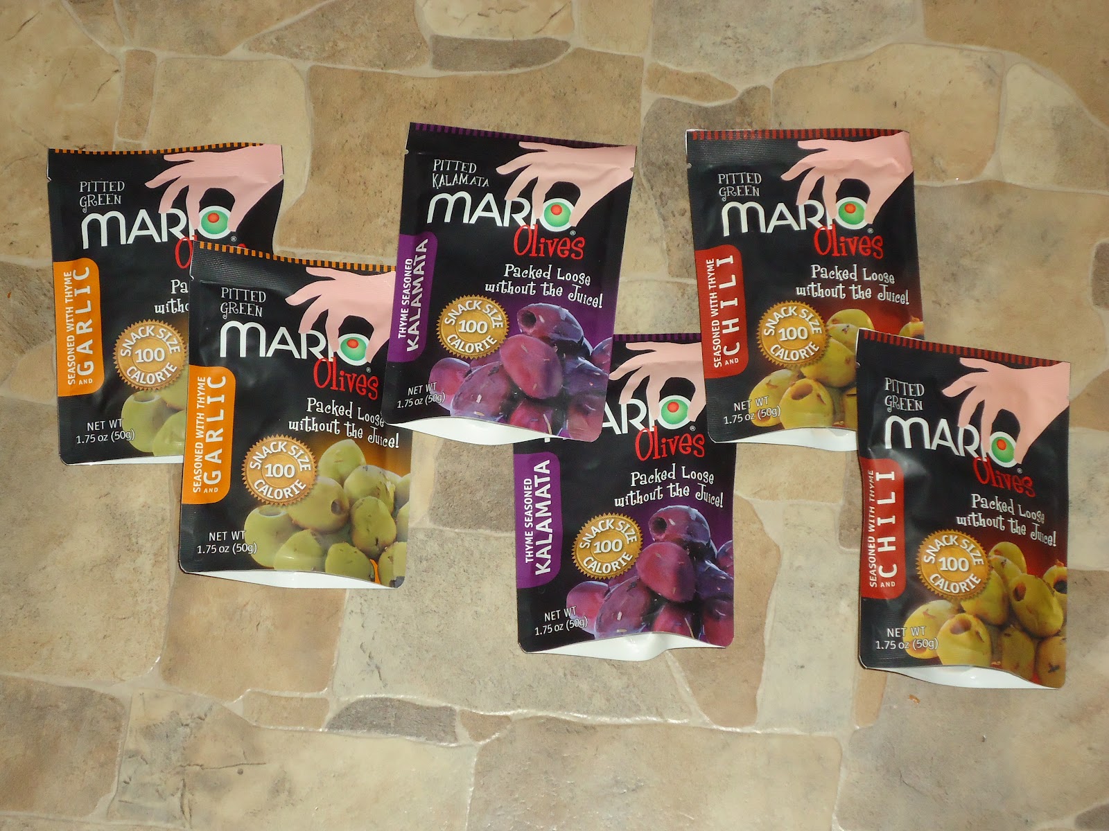 Fishful Thinking: New Mario Snack Olives in 100 Calorie Pouches ...