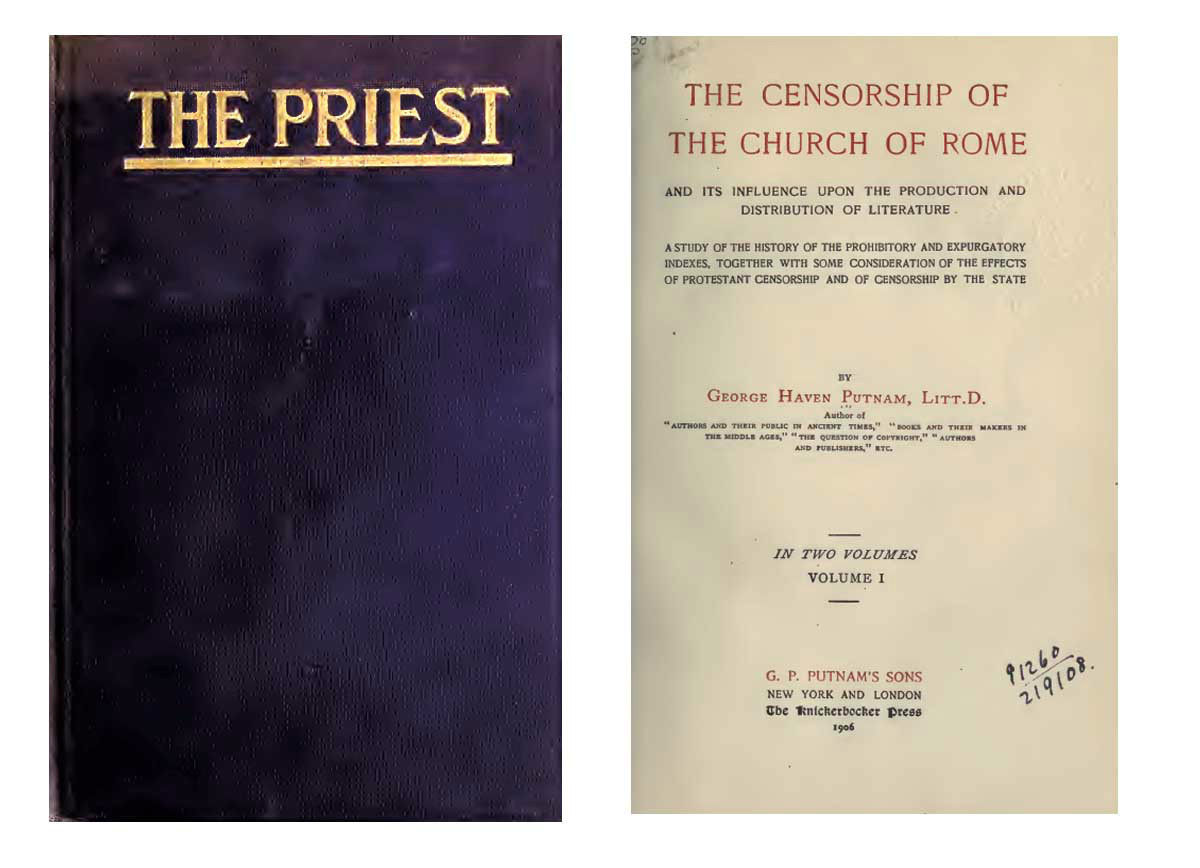 The Book Shelf: Forbidden and Condemned by the Catholic Church - 150 ...