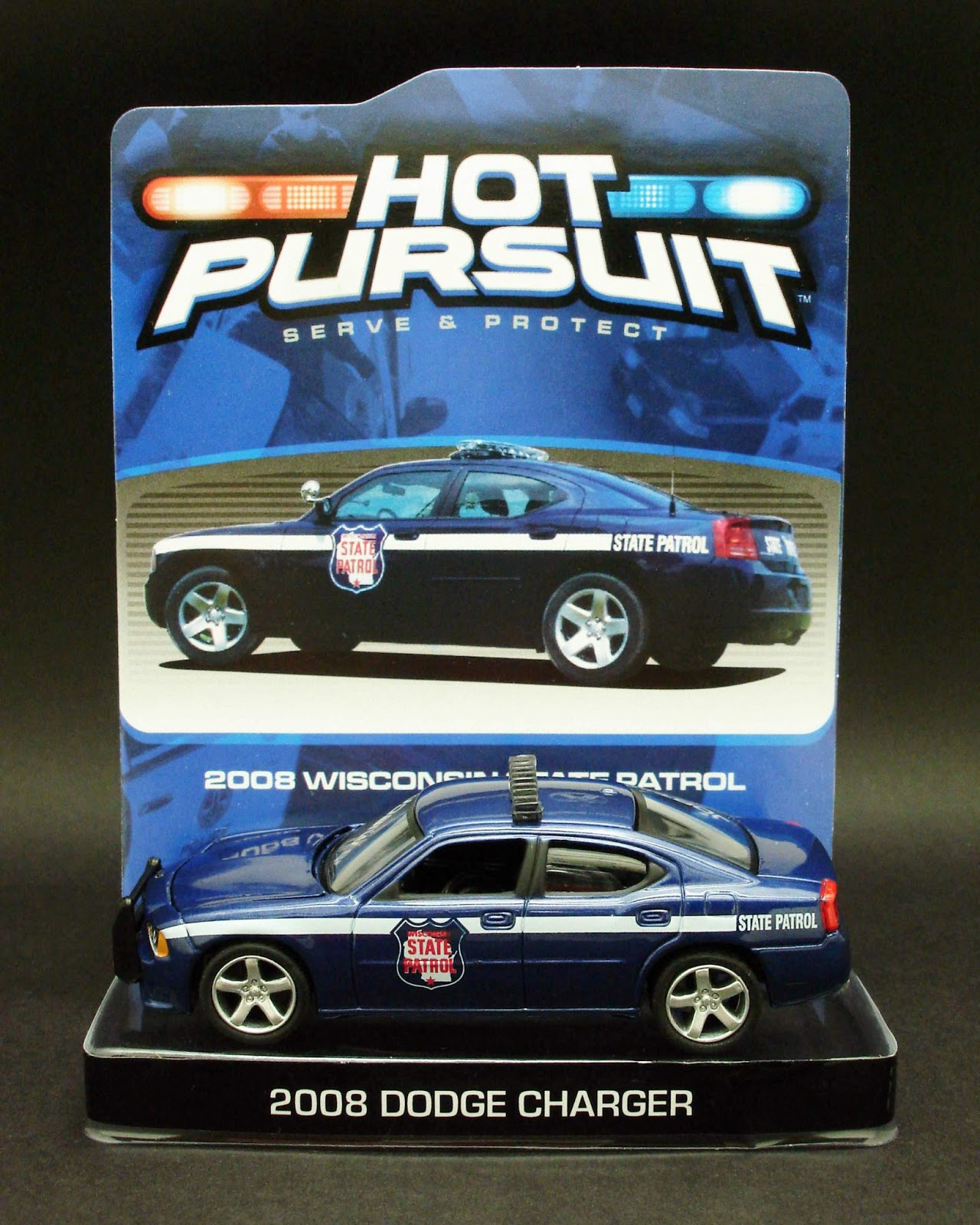 Diecast Hobbist: 2008 Dodge Charger - Wisconsin State Patrol