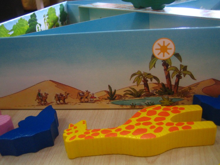 Hiew's Boardgame Blog: Animal Upon Animal: Balancing Bridge