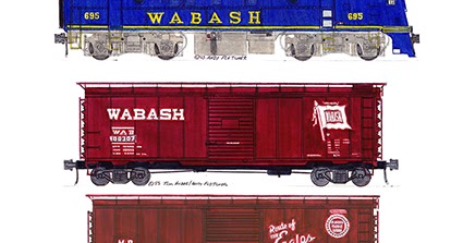 Andy Fletcher Blog-: A Wabash Train at Decatur, Illinois