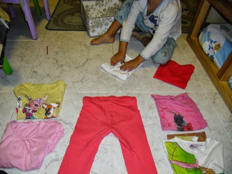 Trasteando en casa: Algo más que doblar ropa