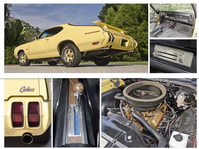 1970 OLDSMOBILE CUTLASS RALLYE 350