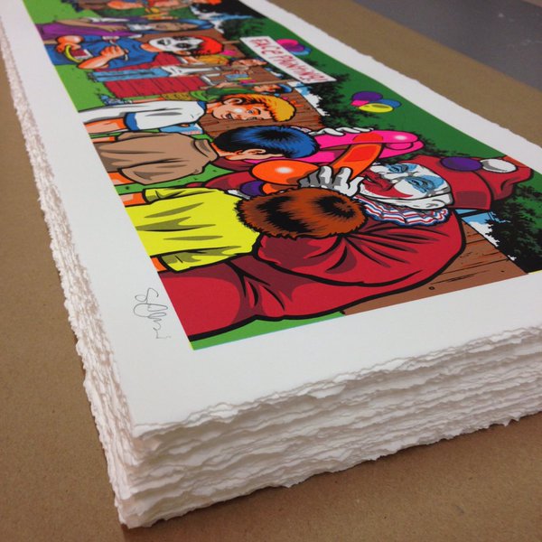 INSIDE THE ROCK POSTER FRAME BLOG: Sean Cliver Serial Party Print