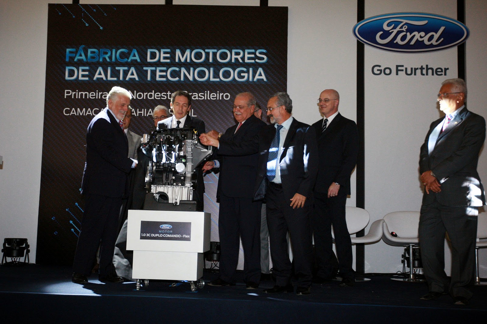 Ford inaugura em Camaçari a primeira fábrica de motores do Nordeste ...