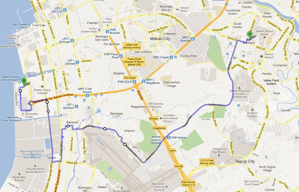 Mashin'Manila: WeFXD's BGC to MOA ride 051712