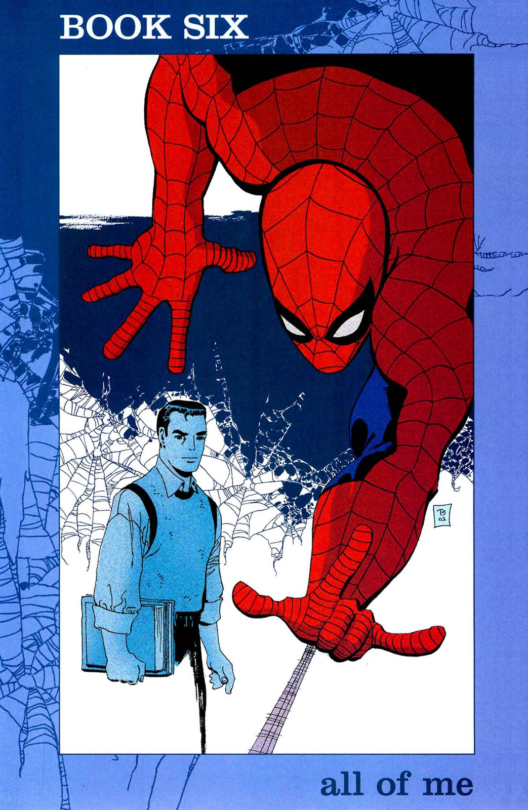 Coleccionista de Imagenes: Tim Sale, Portadas Spider-Man Blue