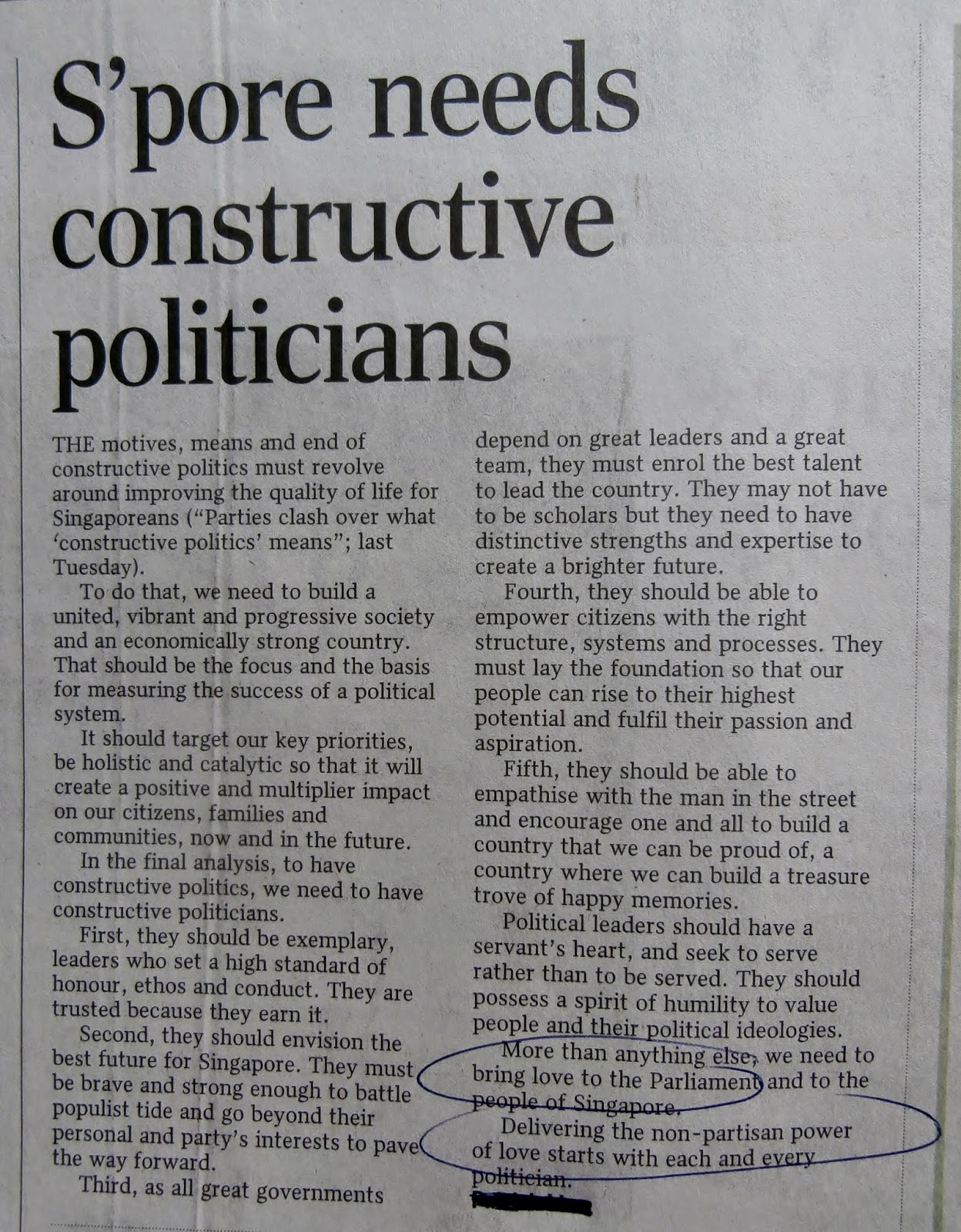 onthesannyside: Highlights of some interesting stuff in the newspapers ...