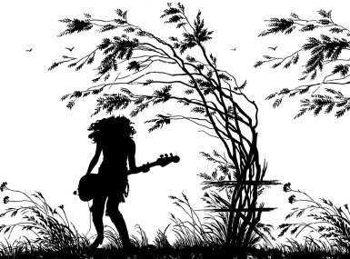 art silhouette ~ art classes kids