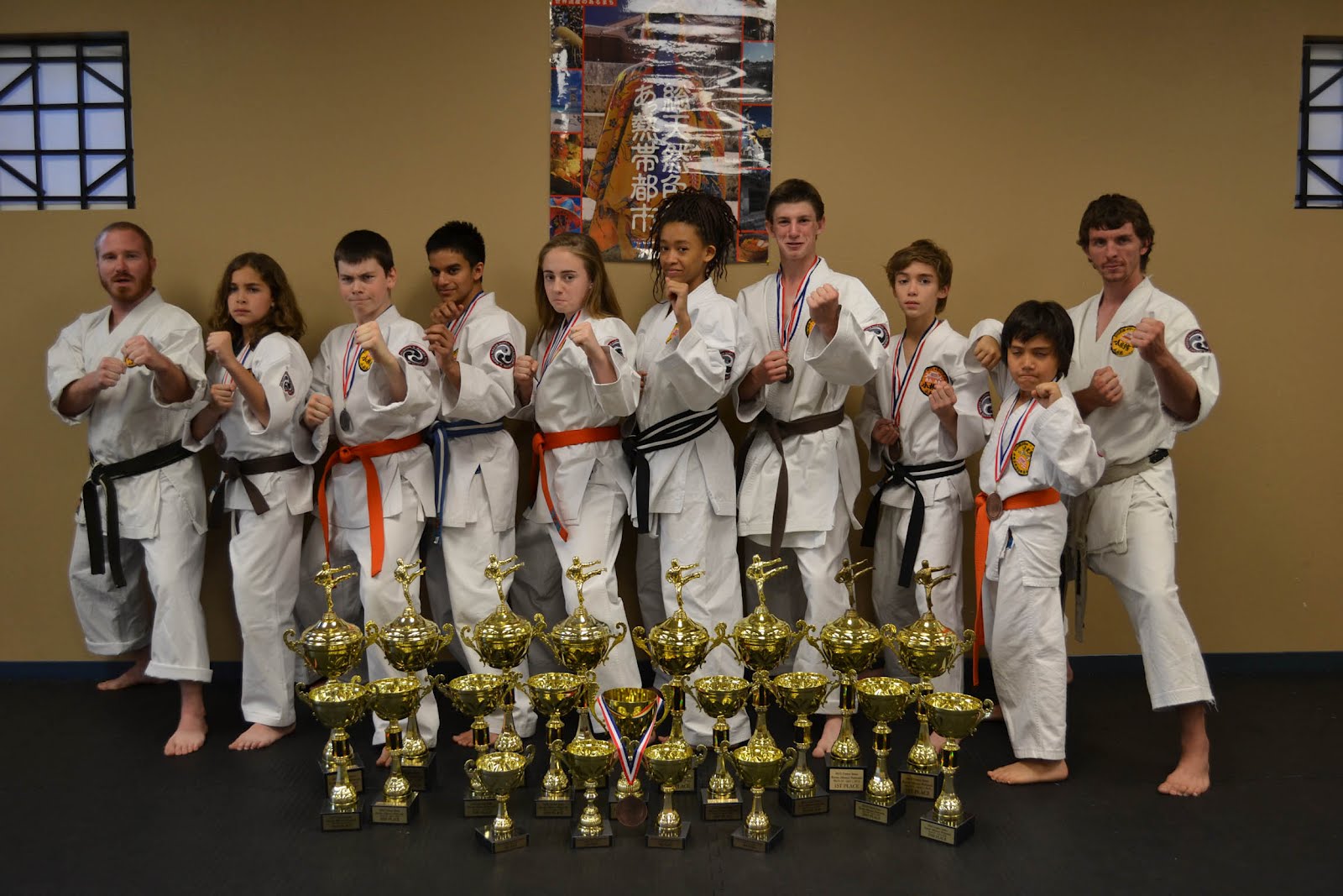 Peaceful Warrior Martial Arts: Karate Tournament Team Excels at Nationals!