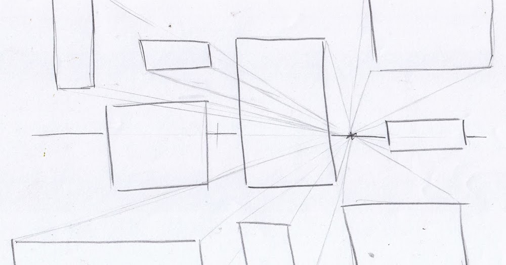 Weekly : Doodles and tuts: Drawspace K01: How to draw boxes in perspective