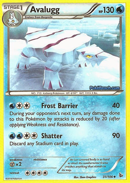 Avalugg -- Flashfire Pokemon Card Review | PrimetimePokemon's Blog