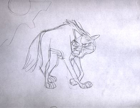 Living Lines Library: Balto (1995) - Characters, Production Drawings