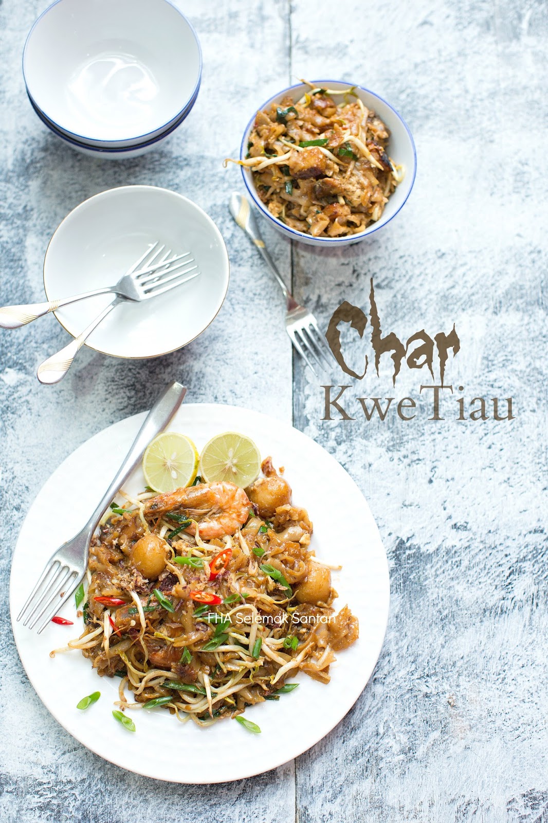 CHAR KWE TIAU with HOMEMADE KICAP/SOS .. Juadah berbuka hari ke 4 - FHA ...