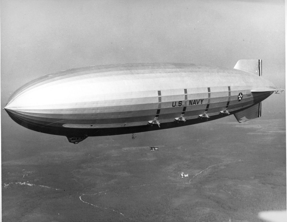 12 Amazing Vintage Photographs of USS Macon, the Navy’s Last Flying ...