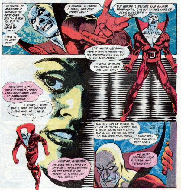 DC in the 80s: The 1986 Deadman mini-series (written by Andy Helfer and ...