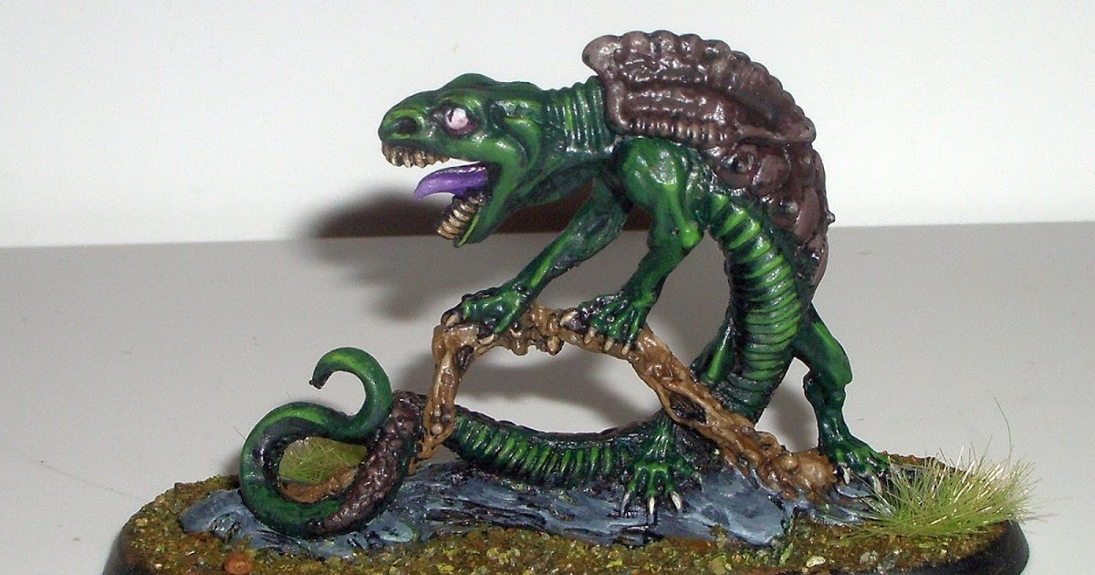 In A World of Paint: The Happy Swamp Monster