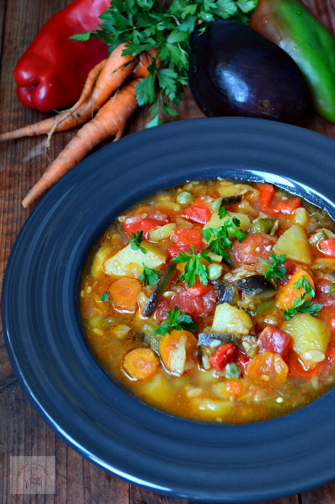 Ghiveci de legume la slow cooker - CAIETUL CU RETETE