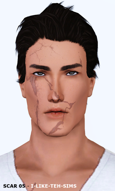 My Sims 3 Blog: Scars by I Like The Sims