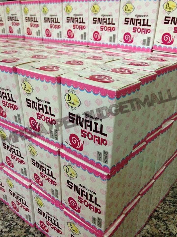 SNAIL SOAP. Pilihan warga Thailand. Merebak seperti virus. Harga mampu ...