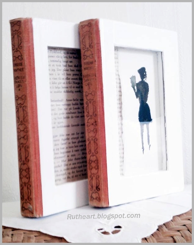 Rutheart ♥ Svirr: Make a frame from your book! DIY