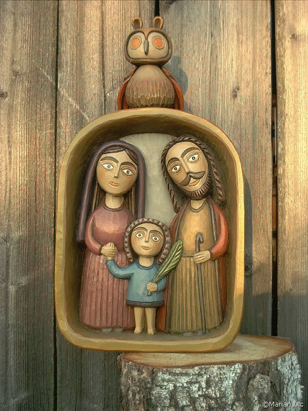 POLSKA WIRTUALNA: Marian Ulc. Rzeźba ludowa.