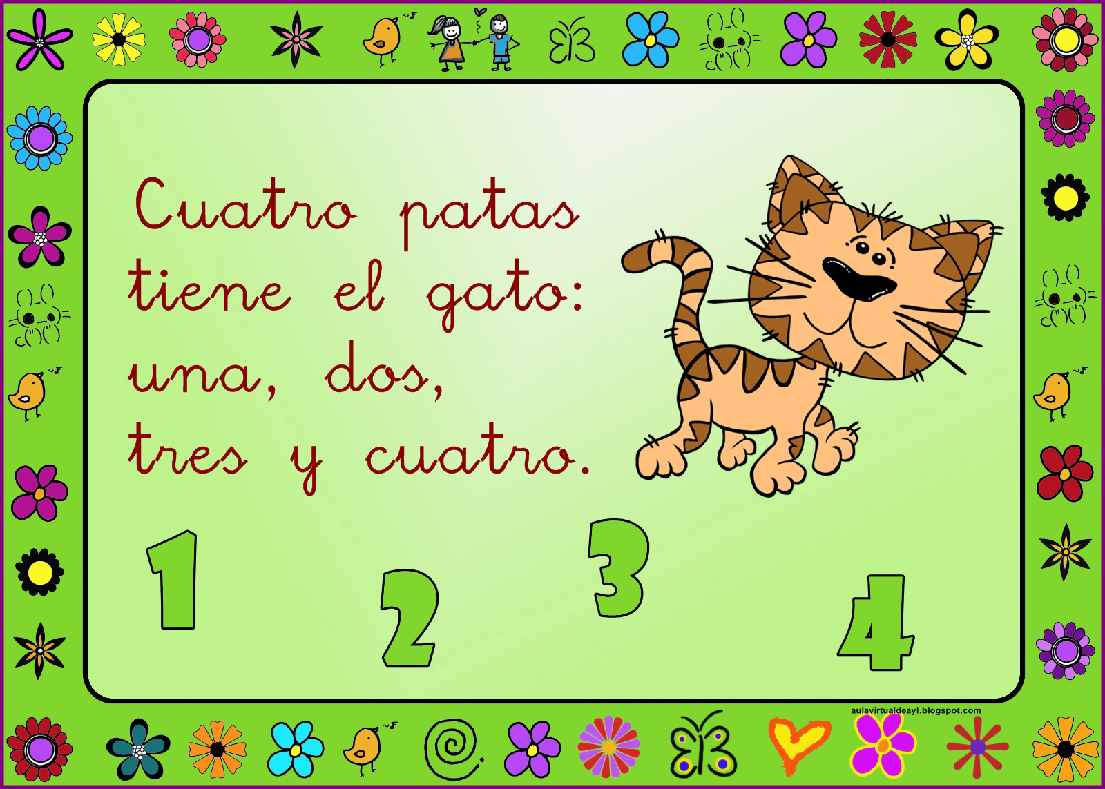 Aula virtual de audición y lenguaje: Retahílas para sortear