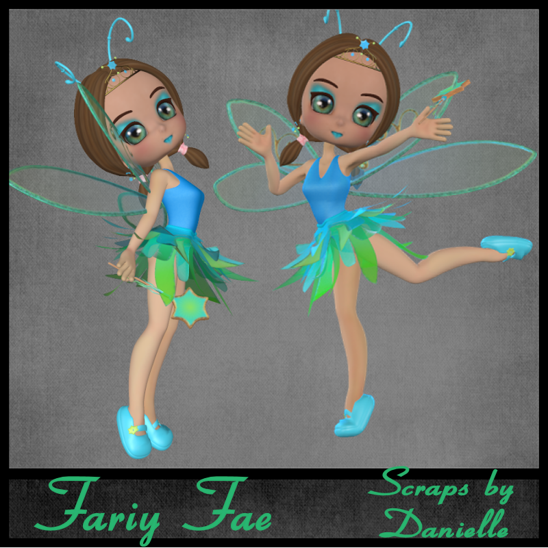 Danielle's Scraps: Fairy Fae Posers