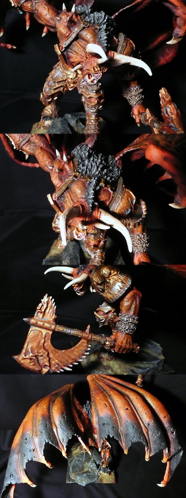 Erebi Miniatures: BLOODTHIRSTER GREATER DAEMON OF KHORNE