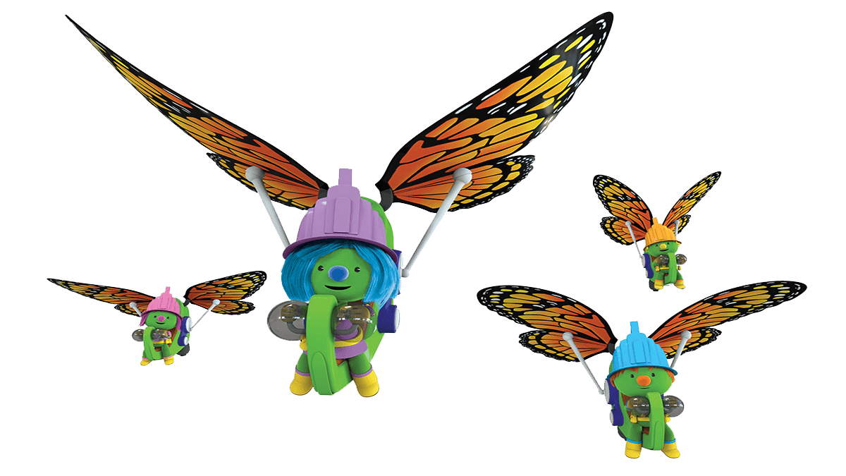 Cartoon Characters: Doozers (PNG's)