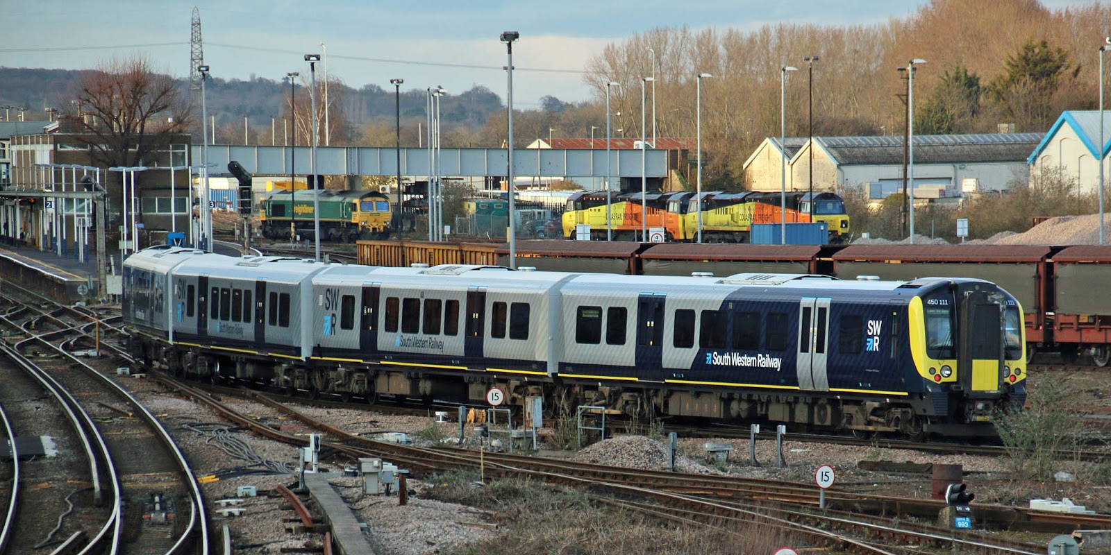 47s and other Classic Power at Southampton: South Western Railway ...