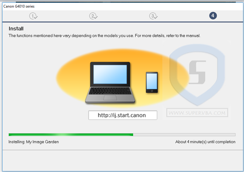 Cara install printer canon Pixma G4010 Series Tanpa CD